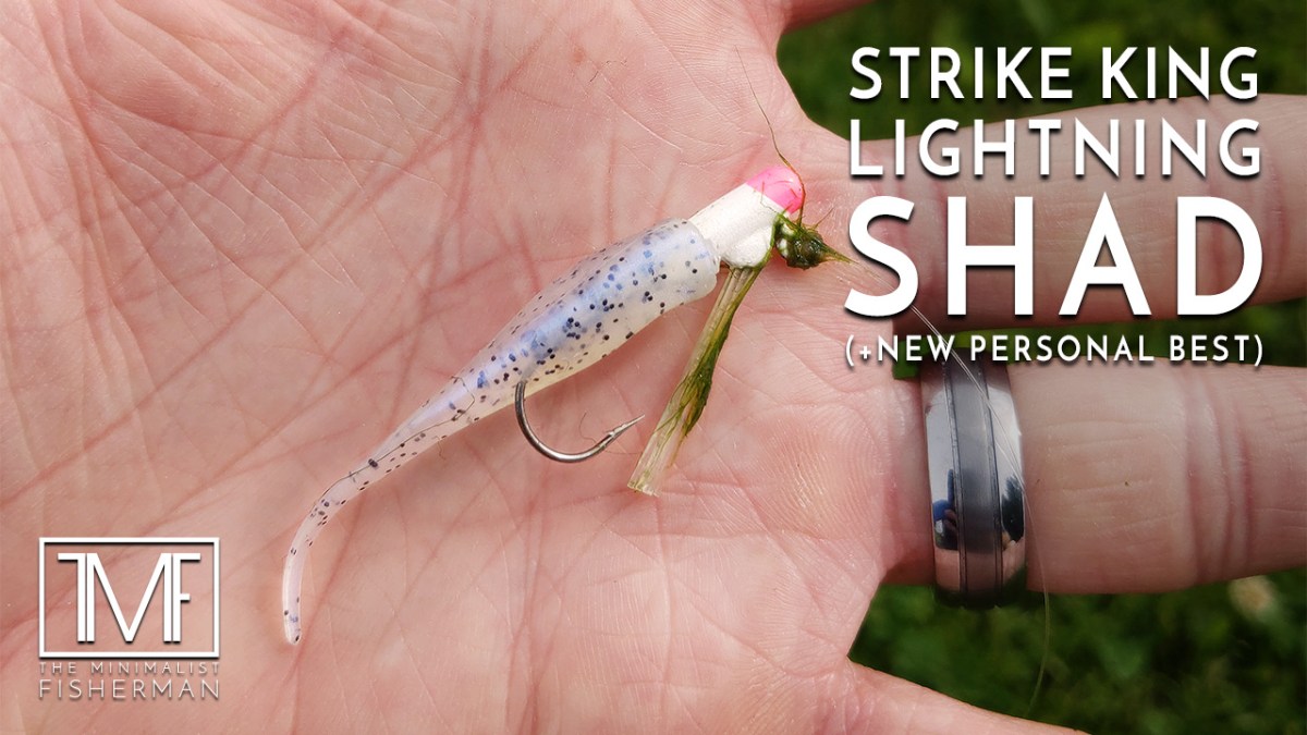 Fishing a Strike King Lightning Shad for Panfish (PB Bass!) – The ...