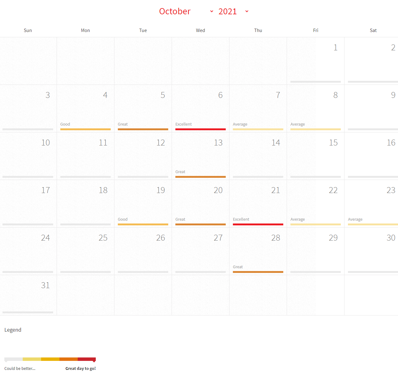 October 2021 Solunar Fishing Calendar Illinois – The Minimalist Fisherman