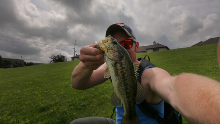 suburban largemouth bass fishing lunkerhunt lunker stick texas rig ...