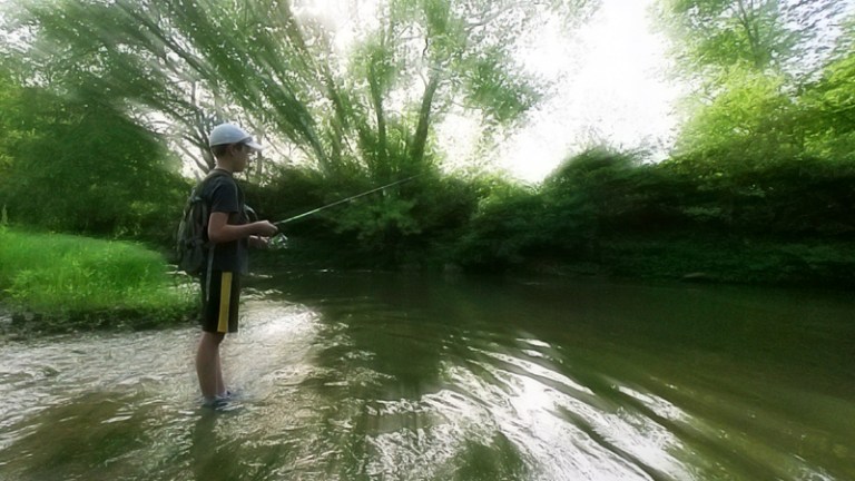 liam fishing smallmouth gear for largemouth bass creek – The Minimalist ...