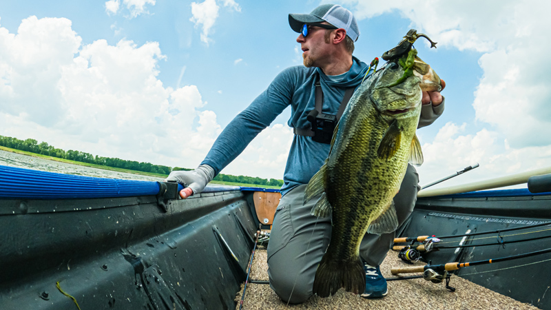 jon boat fishing midwest largemouth bowfin aj hauser minimalist crowbar ...