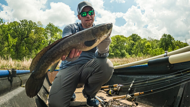 jon boat fishing midwest largemouth bowfin aj hauser minimalist crowbar ...
